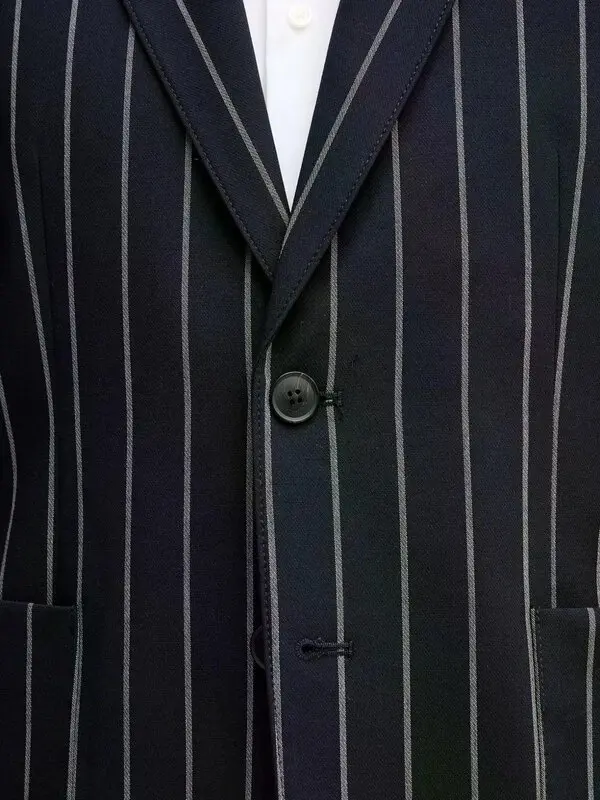 BENETTON Pinstripe-pattern Single-breasted Suit