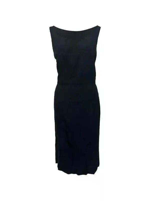 Alexander McQueen Sweetheart Neckline Midi Dress