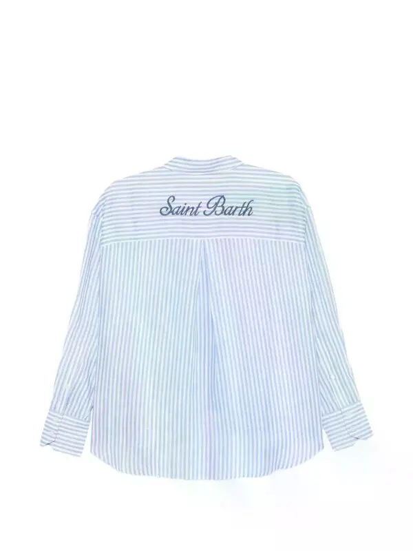 MC2 SAINT BARTH Embroidered Logo Shirt