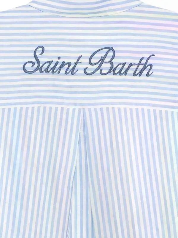 MC2 SAINT BARTH Embroidered Logo Shirt