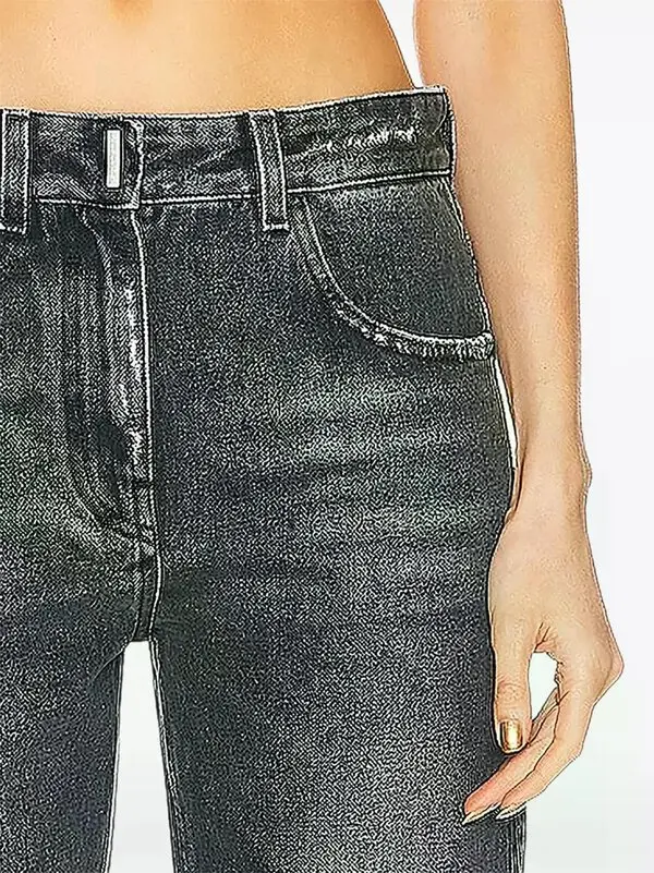 Givenchy Distressed Effect Denim Shorts