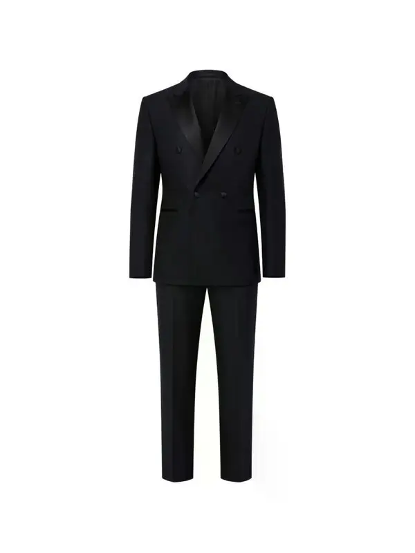 Emporio Armani Double-breasted Peak-lapel Suit