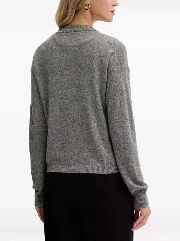 BENETTON V-neck Knitted Sweater