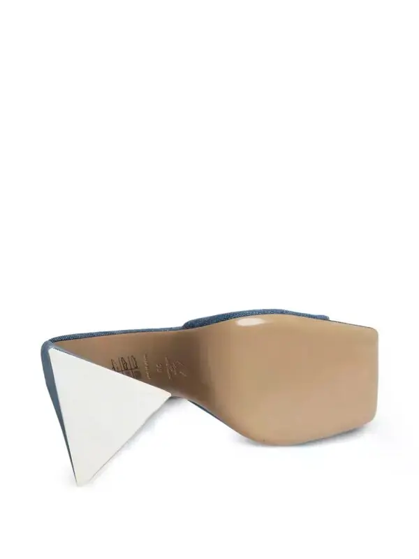 Attico Pyramid-heel Heeled Sandals