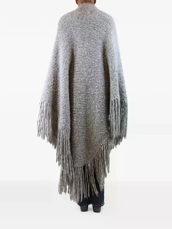 Gabriela Hearst Lauren Fringe-trim Cape
