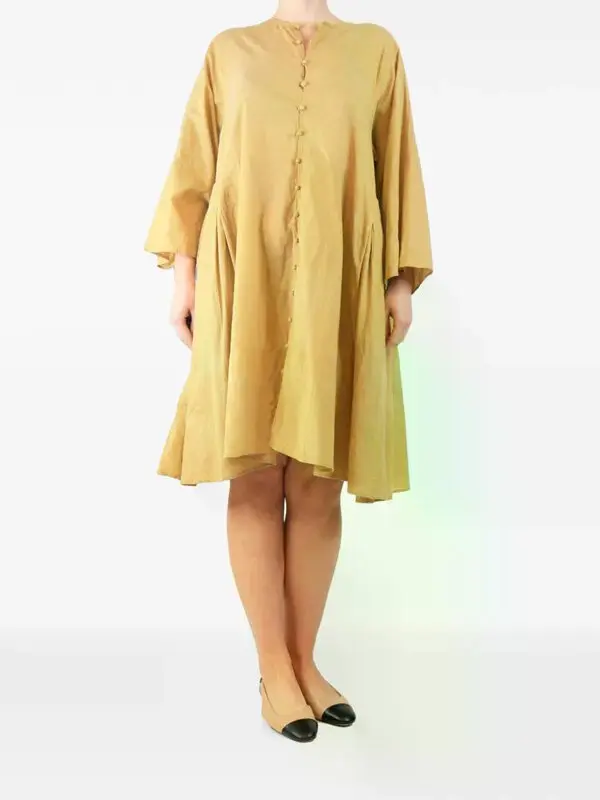 BABAGHURI TRAVEL Button-front Midi Dress