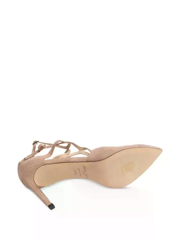 JIMMY CHOO Pointed-toe Suede Pumps