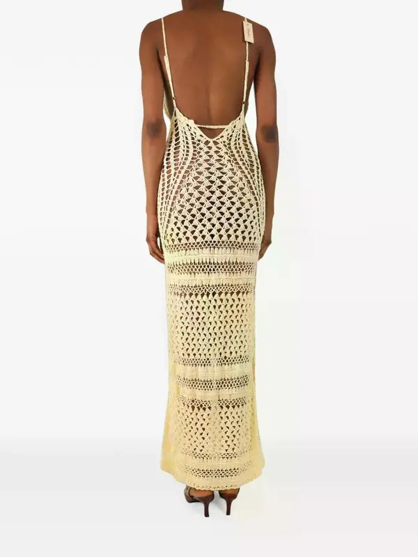 FLOOK Crochet Maxi Dress