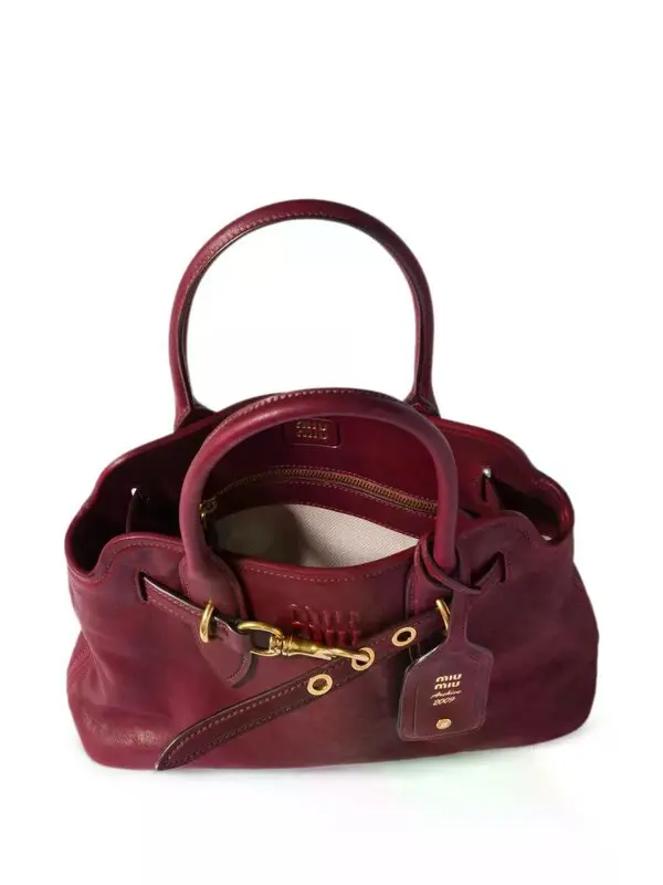 Miu Miu Aventure Nappa Leather Bag