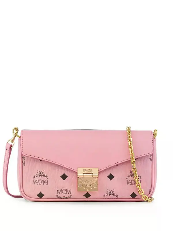 Mcm Medium Tracy Visetos Cross Body Bag