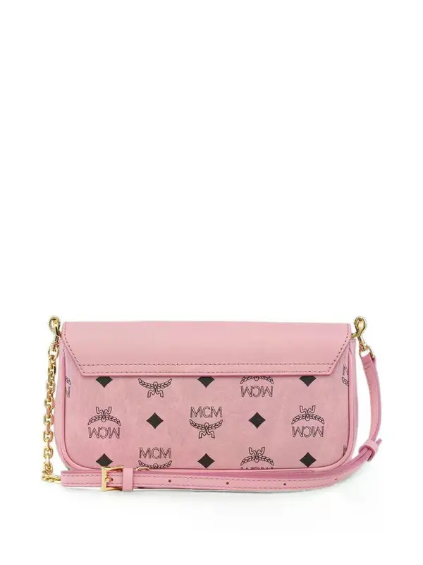 Mcm Medium Tracy Visetos Cross Body Bag
