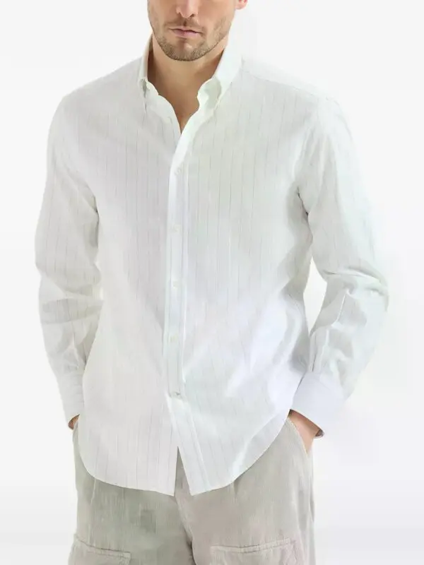 Brunello Cucinelli Striped Shirt