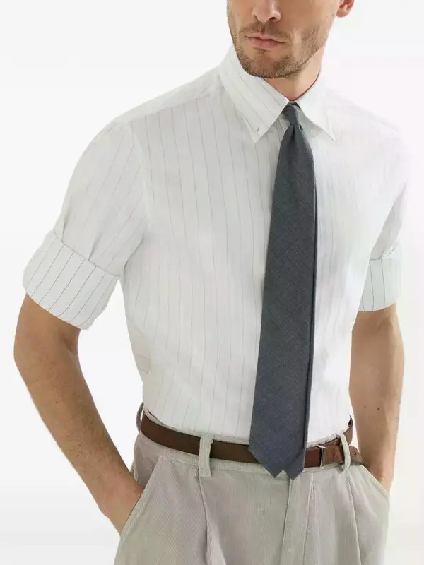 Brunello Cucinelli Striped Shirt