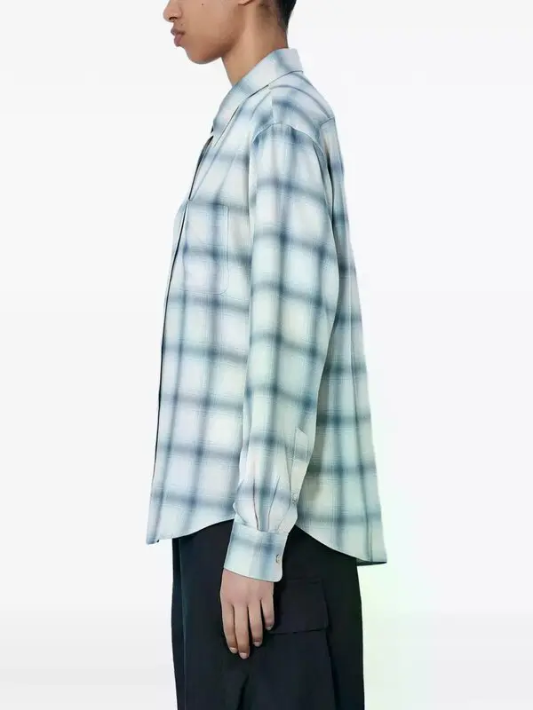 Our Legacy Checked Long-sleeve Shirt