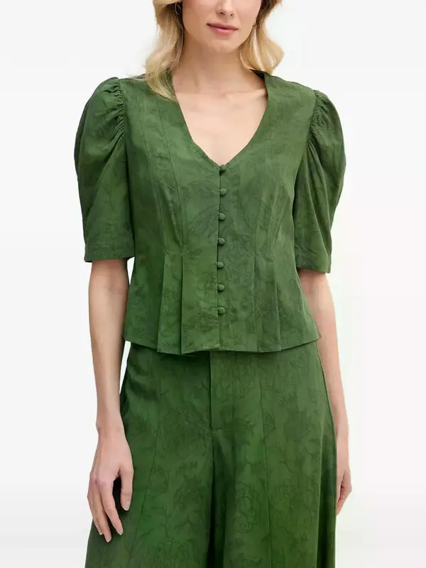 HOSS INTROPIA Casilda Puff-sleeve Blouse
