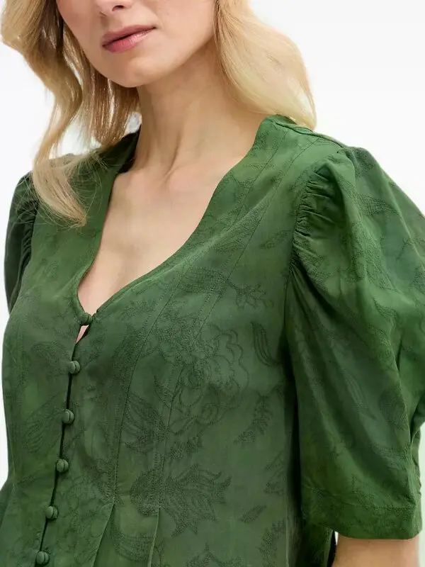 HOSS INTROPIA Casilda Puff-sleeve Blouse