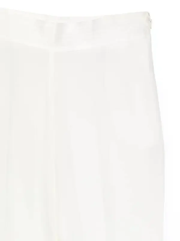 SIMONA CORSELLINI Pressed-crease Cropped Trousers