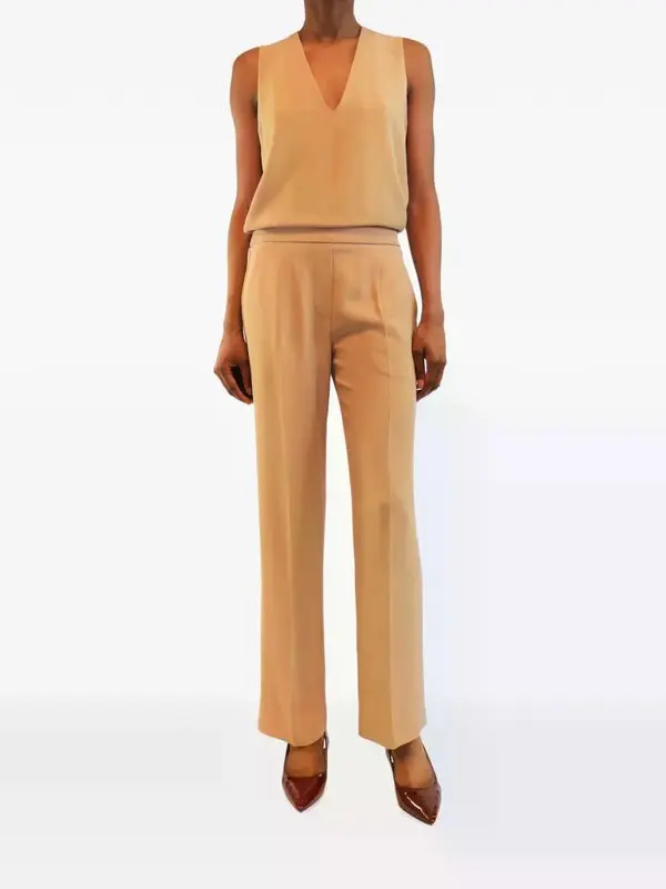 Brunello Cucinelli Sleeveless V-neck Jumpsuit