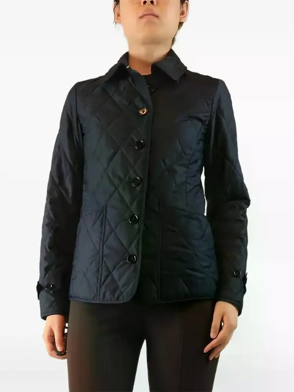 Burberry Diamond-quilted Jacket