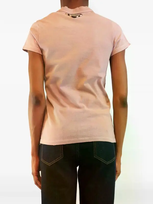 Prada Distressed Logo T-shirt