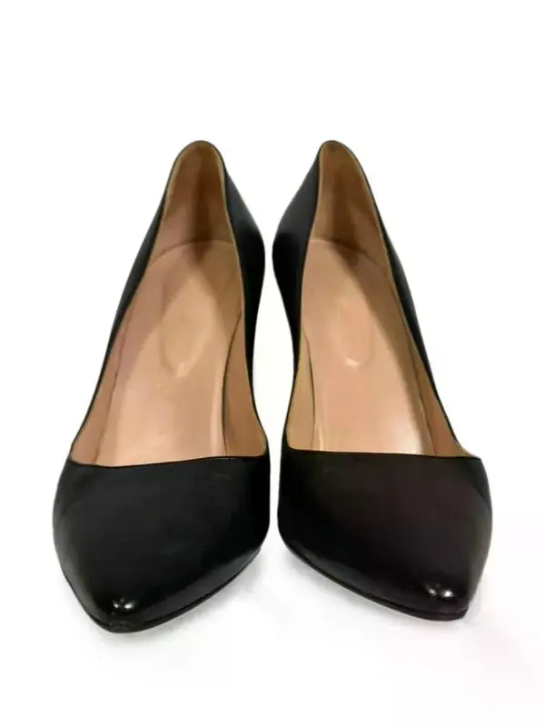SERGIO ROSSI Godiva Pointed-toe Pumps - Black