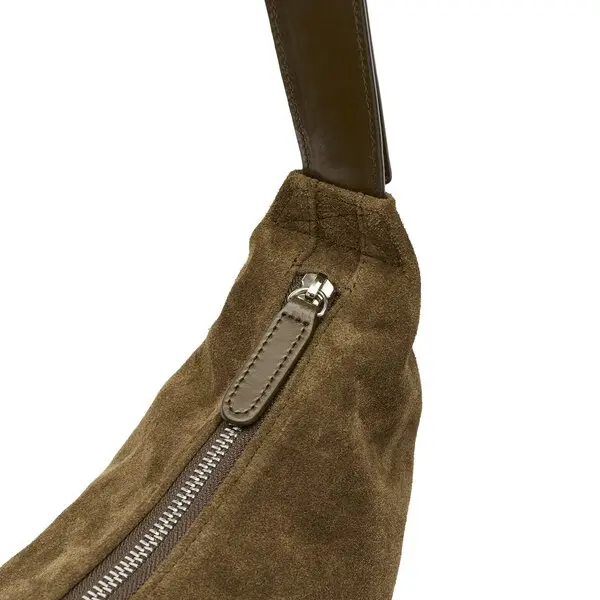 NOTHING WRITTEN Ht Suede Shoulder Bag