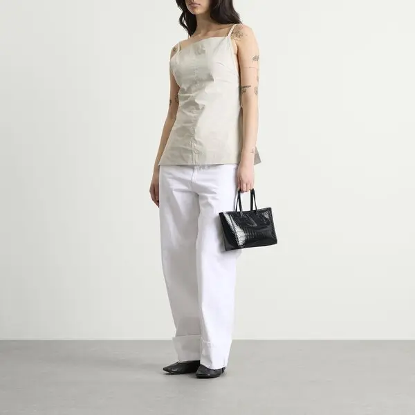 NOTHING WRITTEN Ain Croco Tote Bag