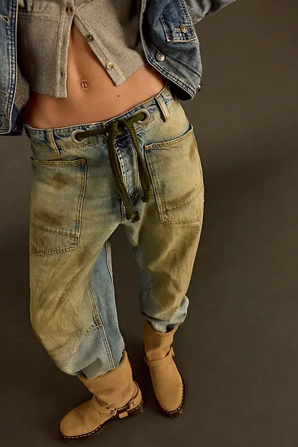 We The Free Moxie Pull-on Barrel Jeans