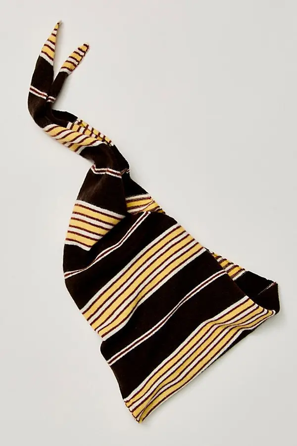 Free People Rugby Triangle Scarf At - Coffee Bean