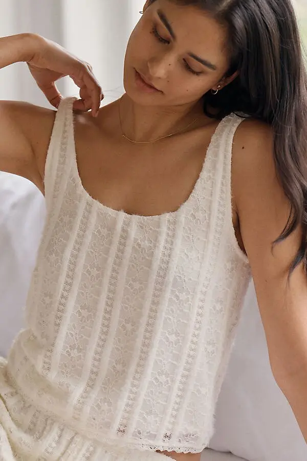 Z Supply Ella Lace Tank Top