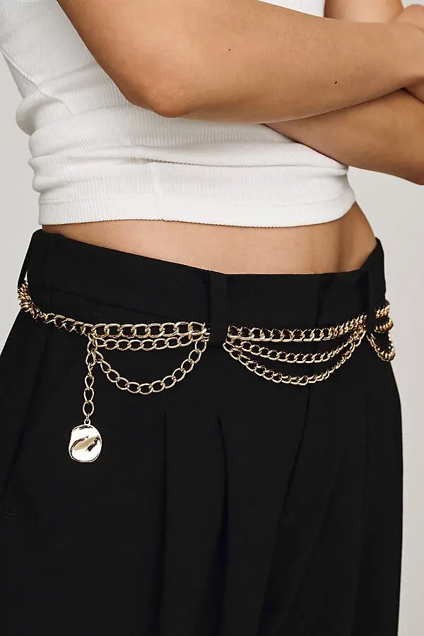 Ettika Layered Chain Belt