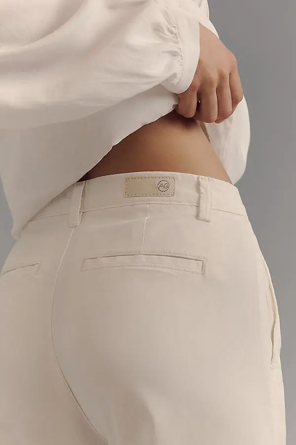 Ag Caden Wide-leg Pants - Powder