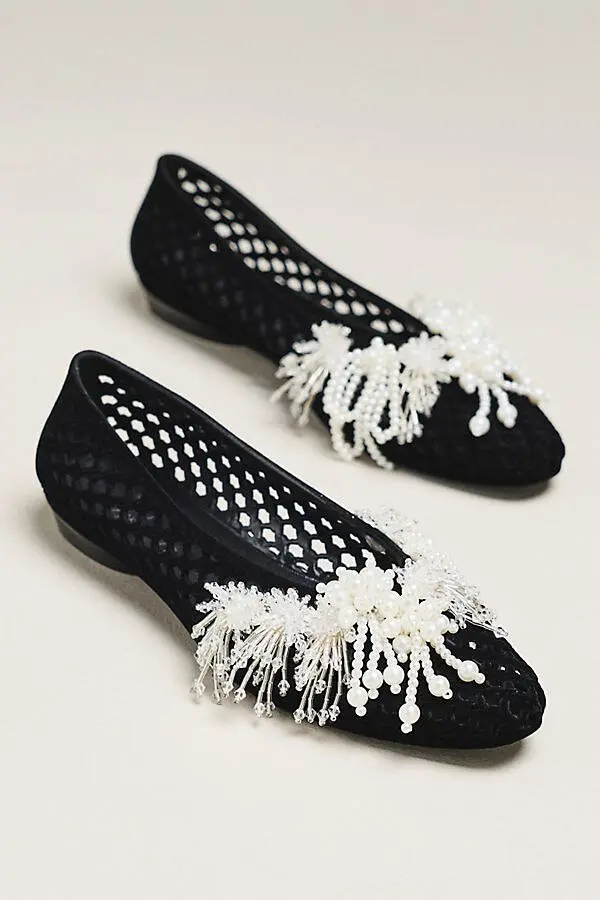 Anthropologie Heavenly Jelly Burst Ballet Flats