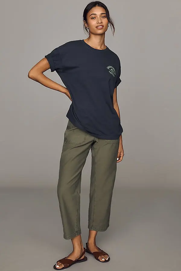 DAMSON MADDER Grown In The Garden Cotton T-shirt