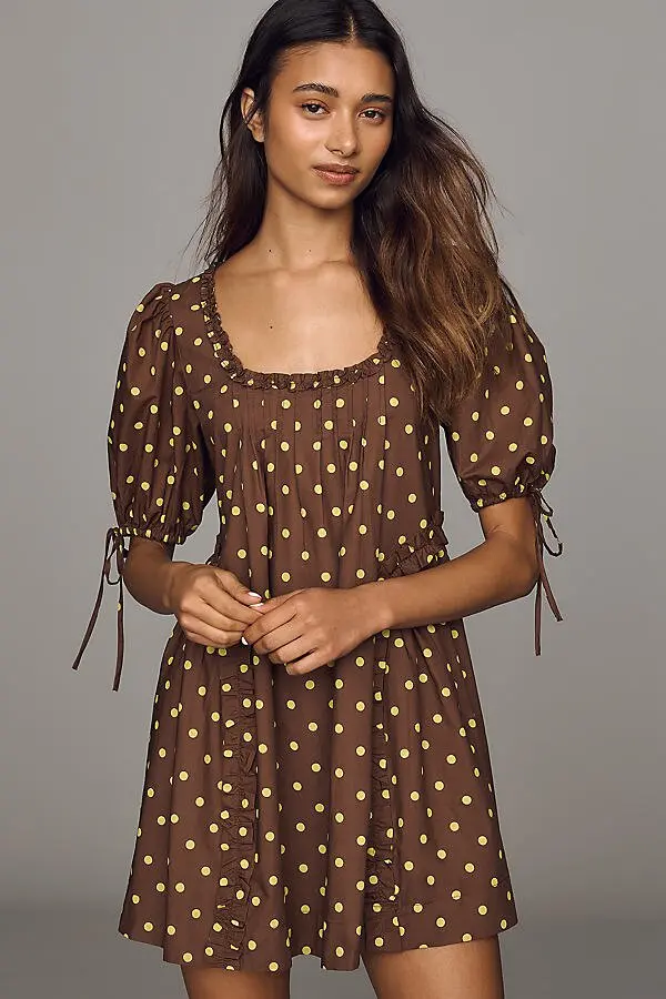 DAMSON MADDER Meri Cotton Mi Dress