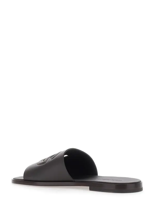 Dolce & Gabbana Leather Slides