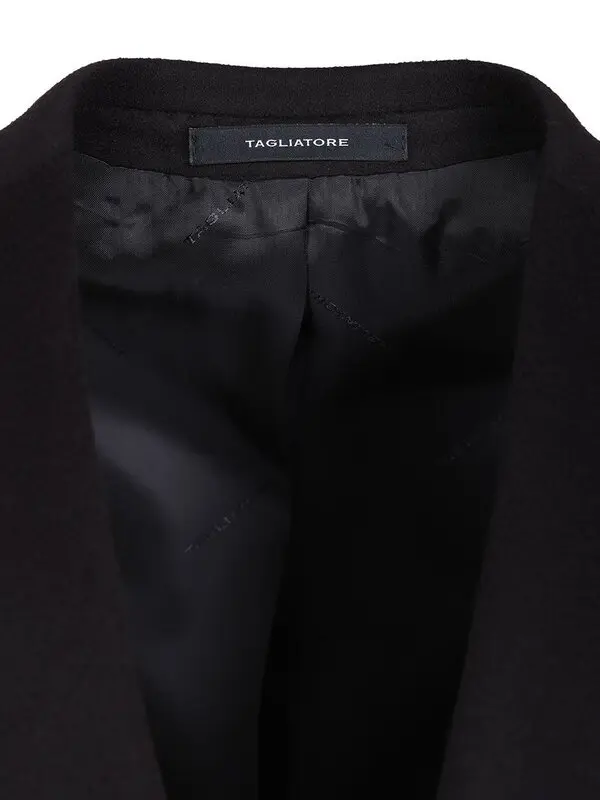 Tagliatore Bruce Wool And Cashmere Coat
