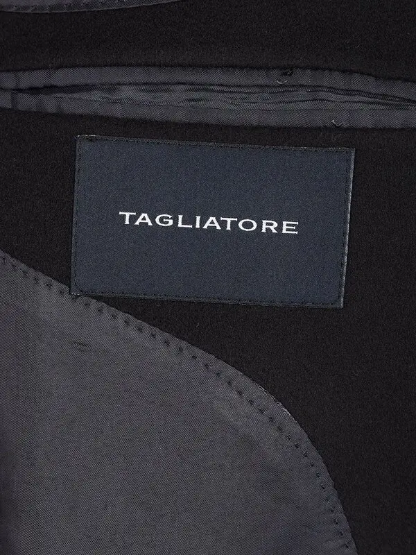 Tagliatore Bruce Wool And Cashmere Coat