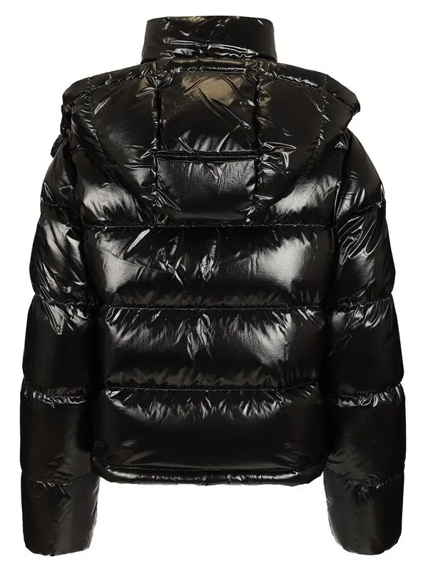 Moncler Niveole Short Nylon Down Jacket - Black