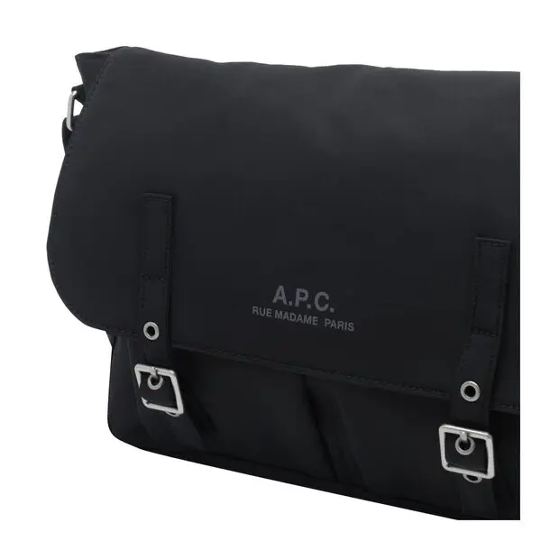 A.p.c. Archive Messenger Bag - Black