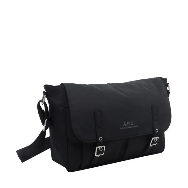 A.p.c. Archive Messenger Bag - Black