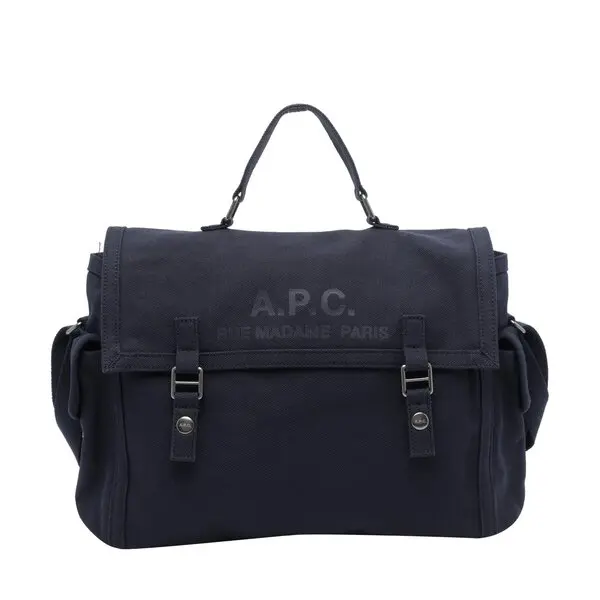 A.p.c. Recuperation Satchel Bag - Blue