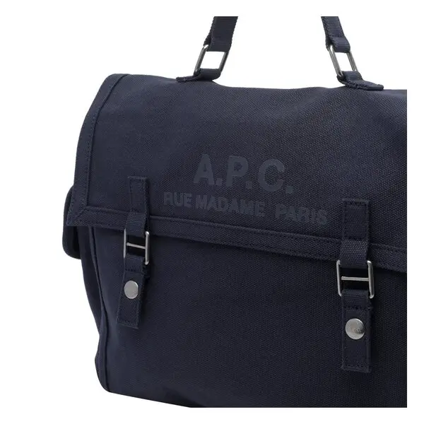 A.p.c. Recuperation Satchel Bag - Blue