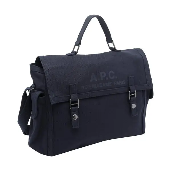 A.p.c. Recuperation Satchel Bag - Blue