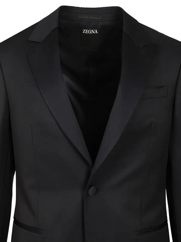 Zegna Wool And Mohair Tuxedo