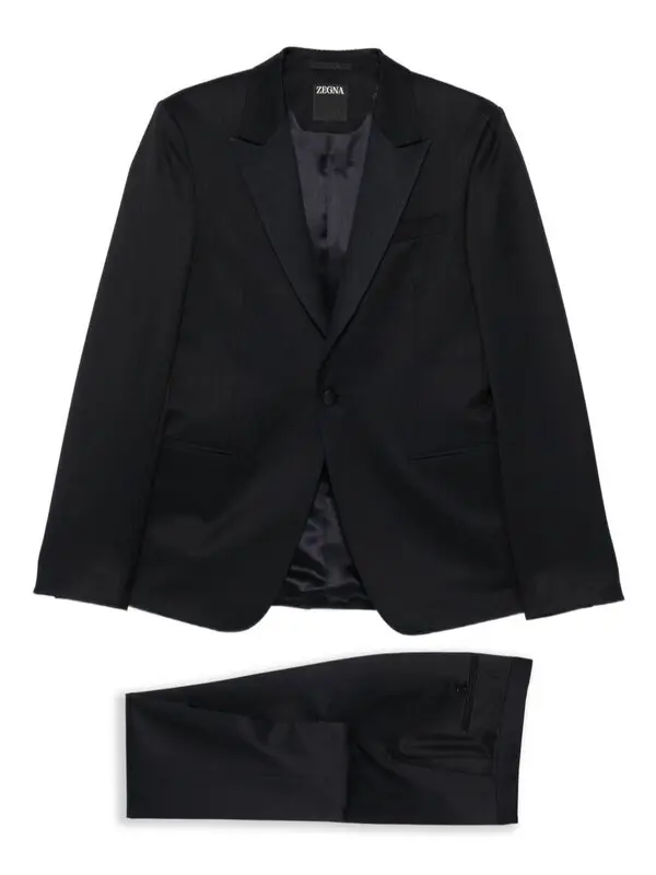 Zegna Wool And Mohair Tuxedo