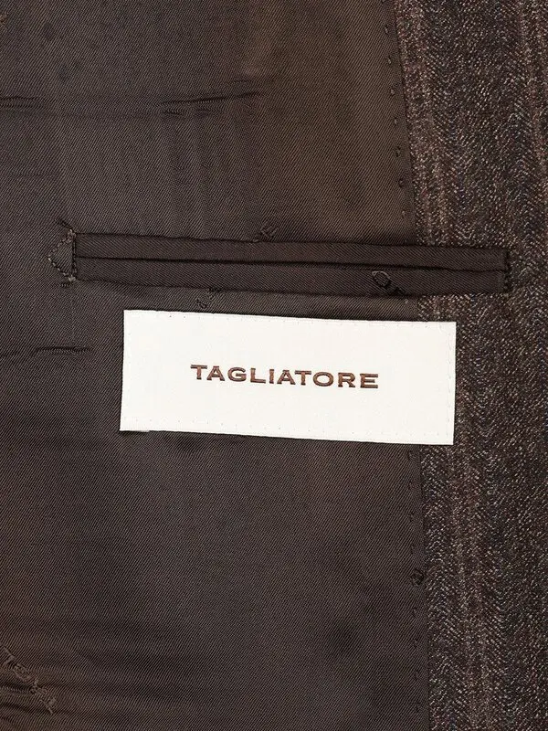 Tagliatore Single-breasted Suit In Super 110s Wool