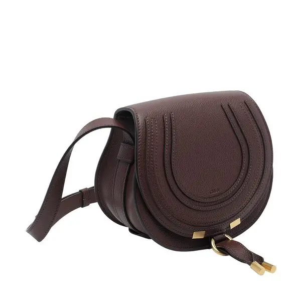 Chloé Marcie Crossbody Bag - Brown