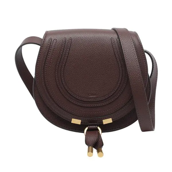Chloé Marcie Crossbody Bag - Brown