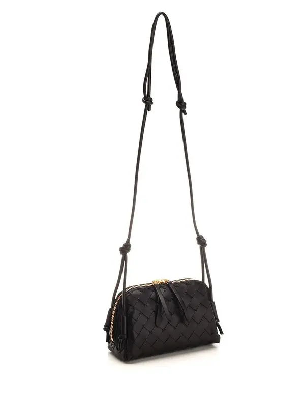 Bottega Veneta Concert Clutch - Black